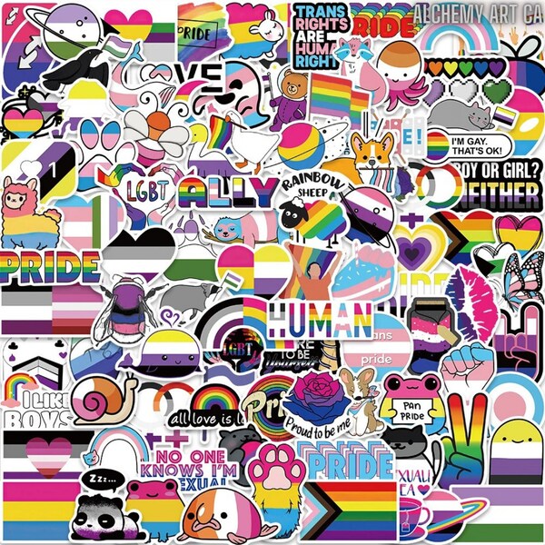 Pride Stickers - Etsy