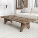 Long Coffee Tables in Rustic Style - Reclaimed Wood Coffee Table - Wood ...