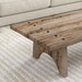 Long Coffee Tables in Rustic Style - Reclaimed Wood Coffee Table - Wood ...