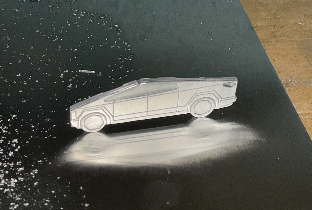 Cybertruck Keychain - Etsy