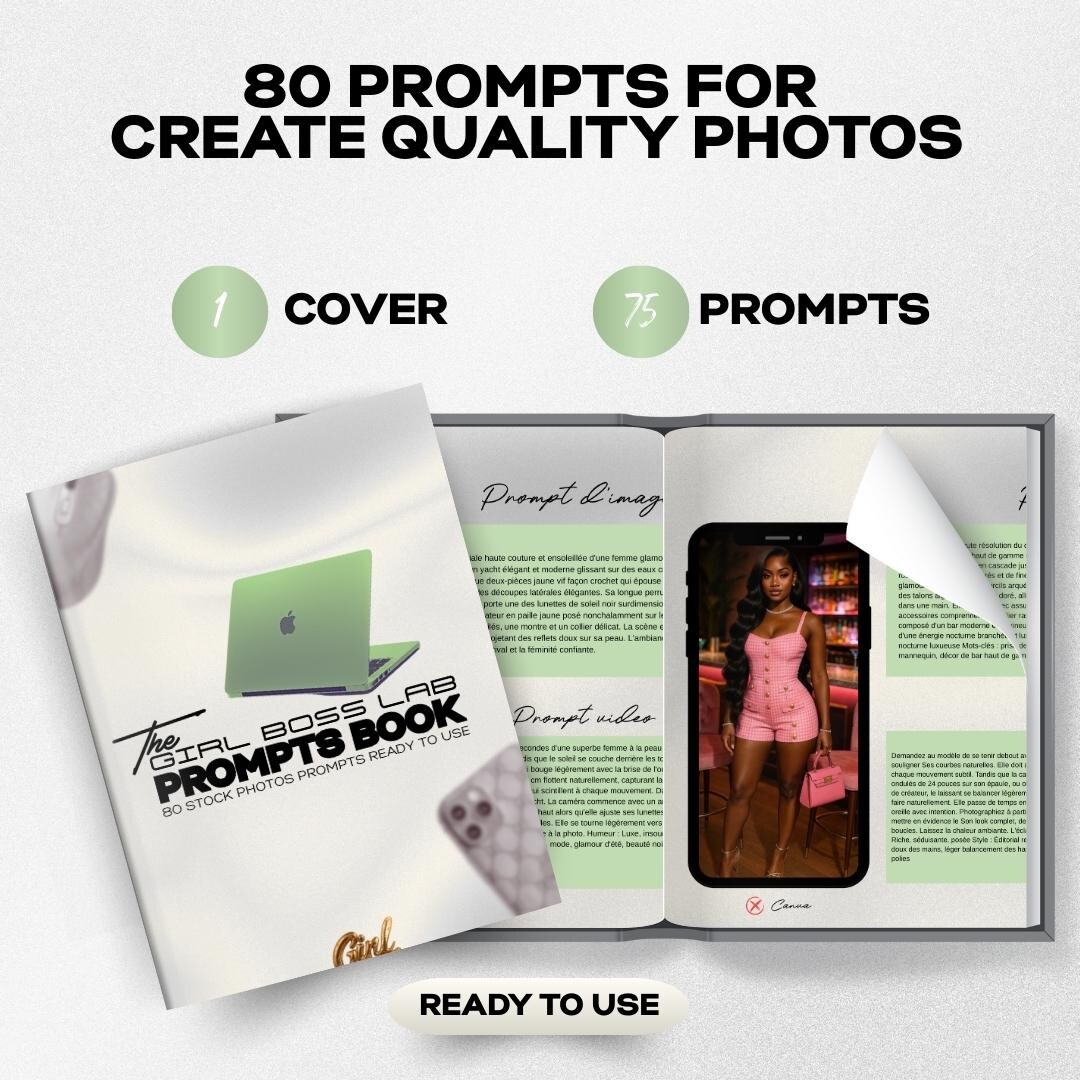 75 Prompts Ebook– Prompt Book, Ebooks, Prompts, Ebook Cover, Prompts ...