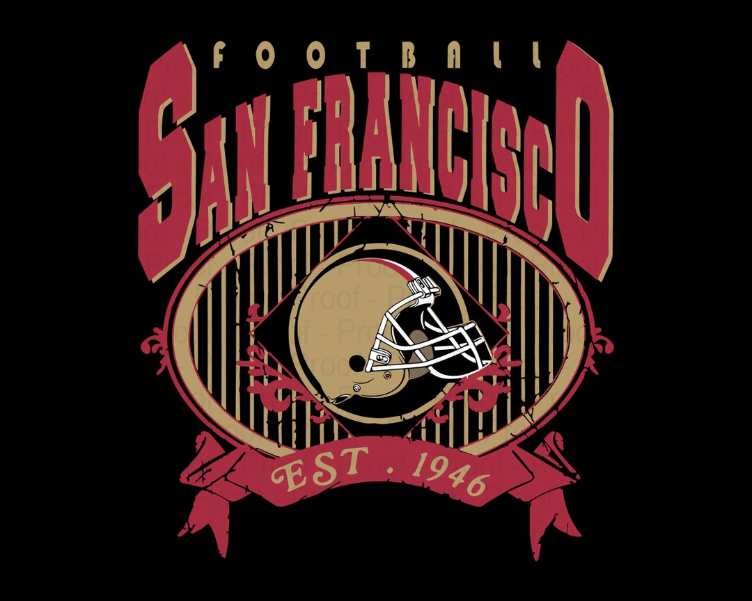 49 Ers Football PNG, 49 Ers Football Sweatshirt Design , Football Png ...