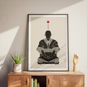 Yoga Studio Wall Art | Mindfulness Poster | Meditation Home Decor ...