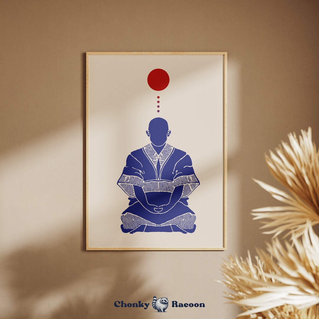 Yoga Home Decor | Mindfulness Wall Art | Meditation Poster | Yoga Print ...