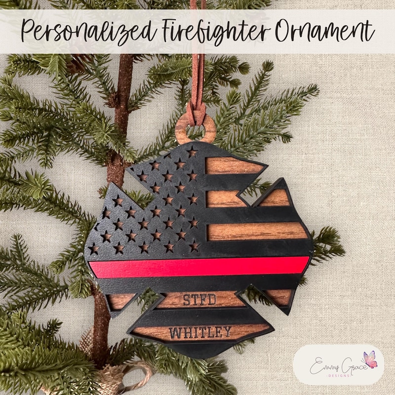 Firefighter Charm - Etsy