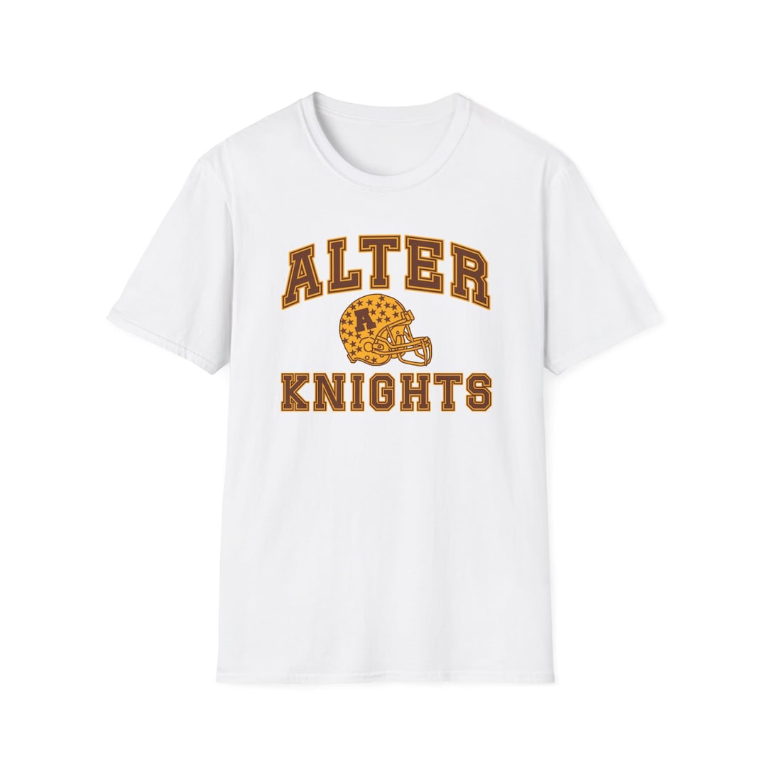 Alter Knights Football Unisex Softstyle T-shirt - Etsy