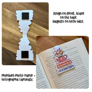 Cute Magnetic Bookmarks, Book Accessories, Reading Gift, Planner ...