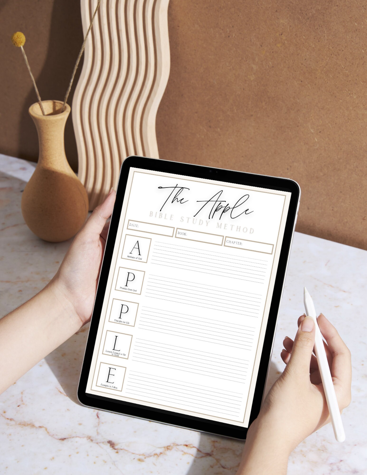 APPLE Bible Study Template- Instant Download- Printable - Etsy