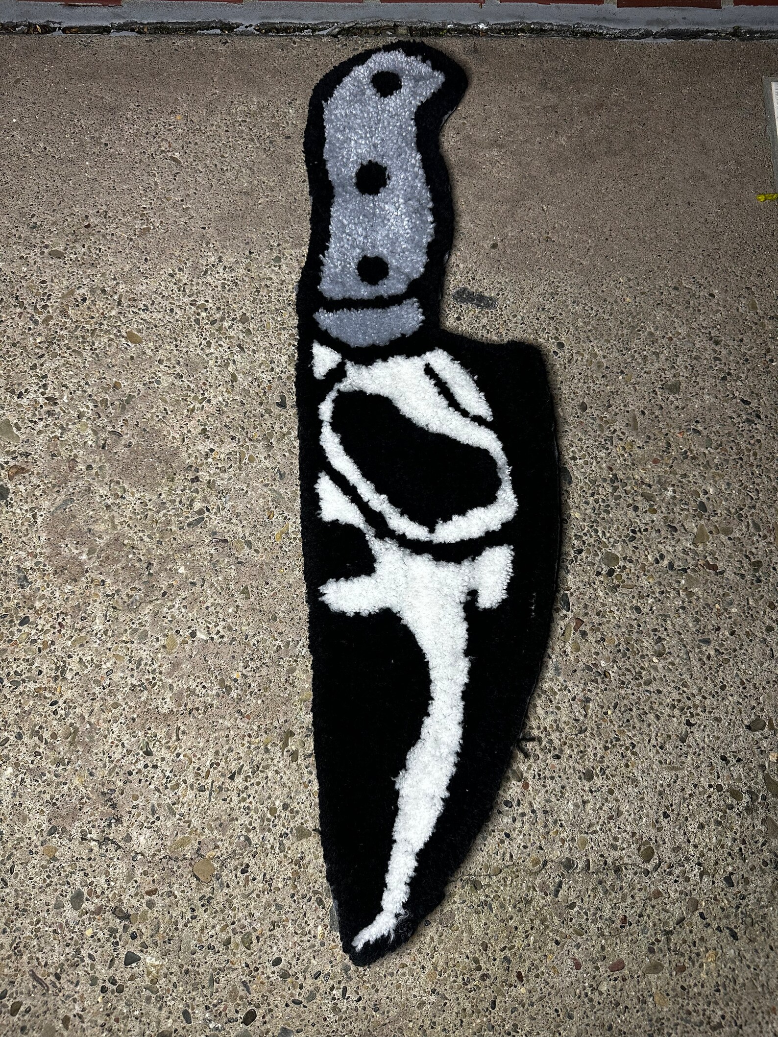 Scream Mask Rug - Etsy