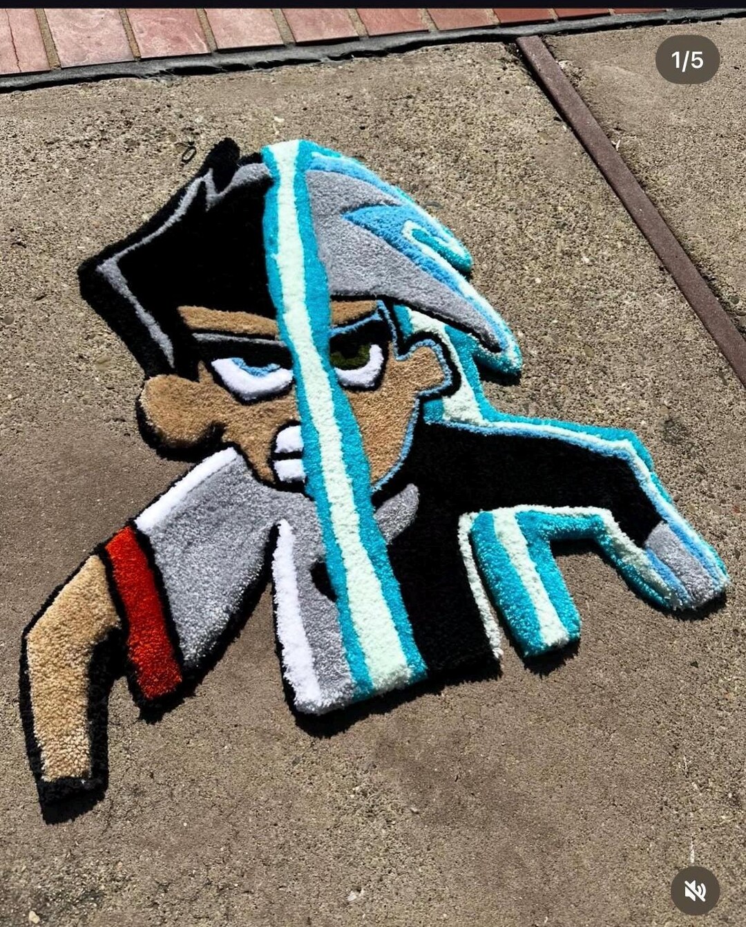 Tufted Danny Phantom Rug - Etsy