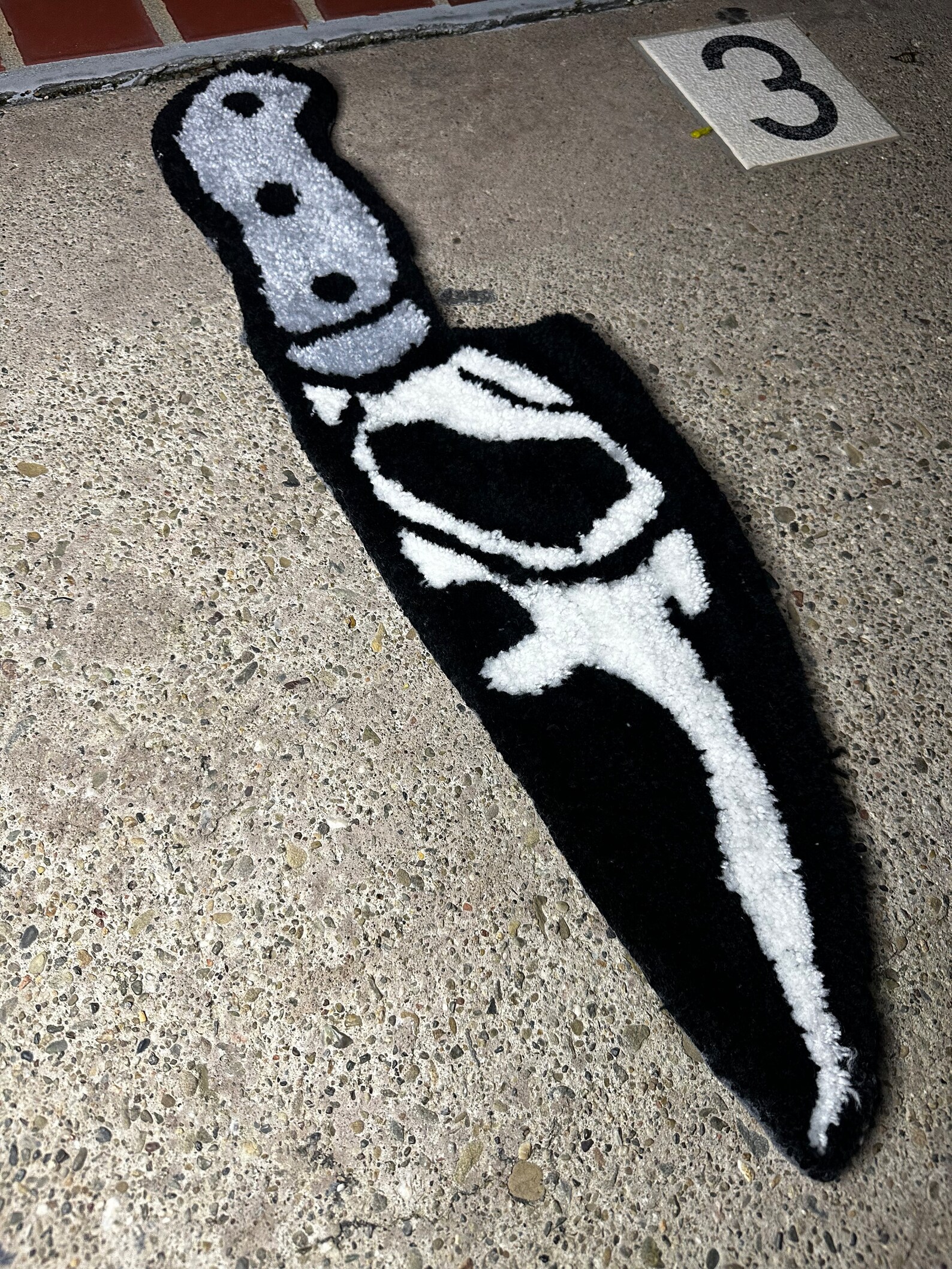 Scream Mask Rug - Etsy