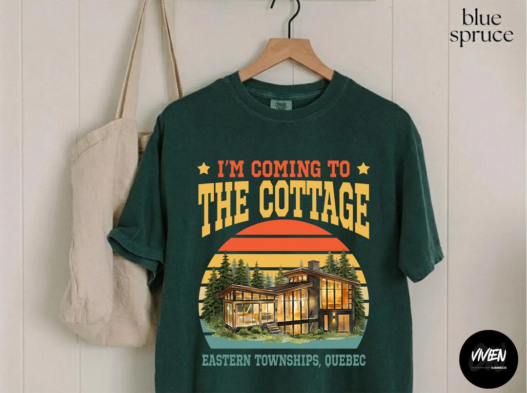 Coming to the Cottage Cotton Shirt, Cozy Cabin, Heated Rivalry Shirt ...