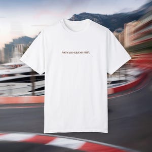 Monaco Grand Prix T-shirt, Monte Carlo F1 Racing Tee, Formula 1 Fan ...