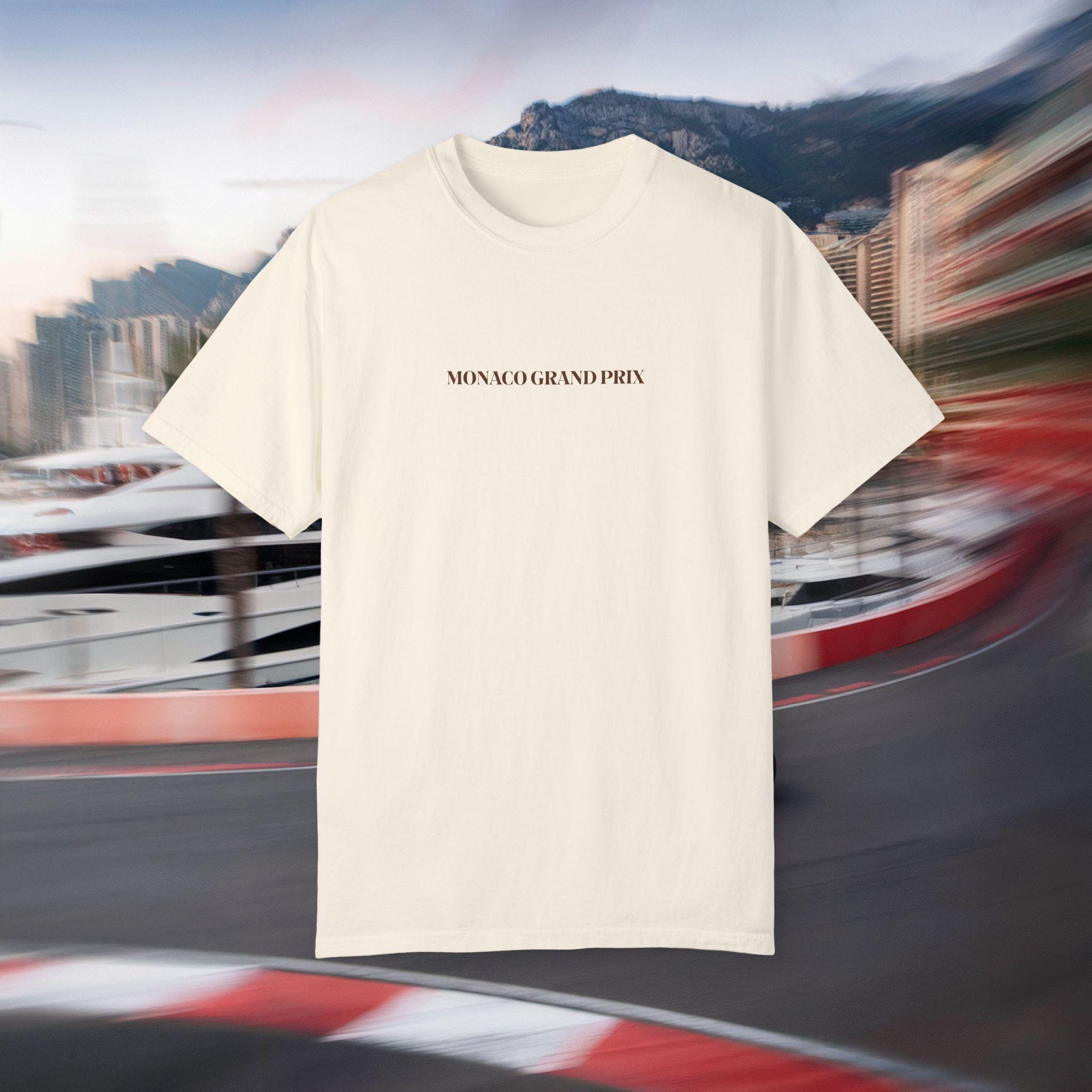 Monaco Grand Prix T-shirt, Monte Carlo Racing Tee, F1 Motorsport Shirt ...