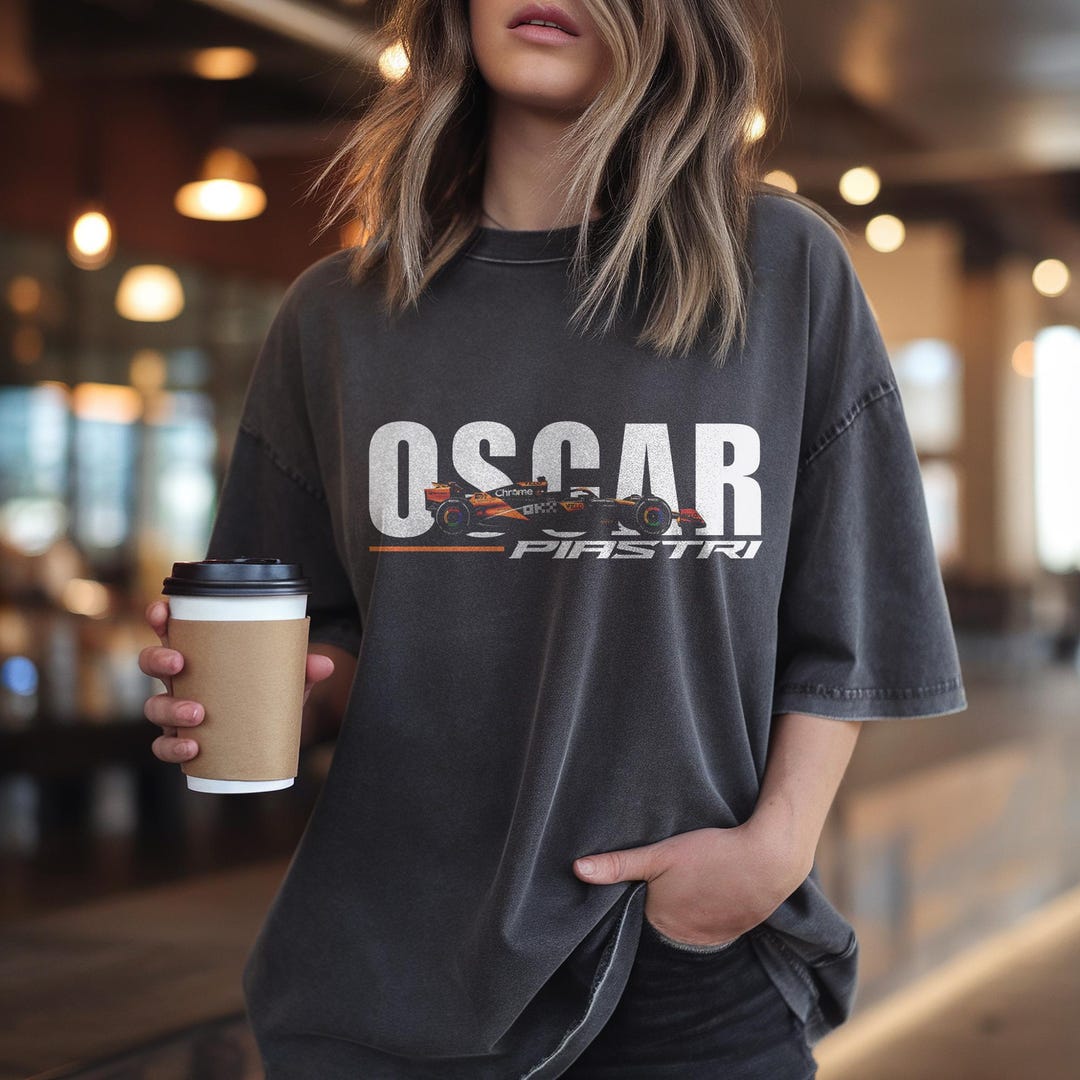 Oscar Piastri Mclaren F1 Shirt F1 Merch Formula One Gift Racing Fan ...