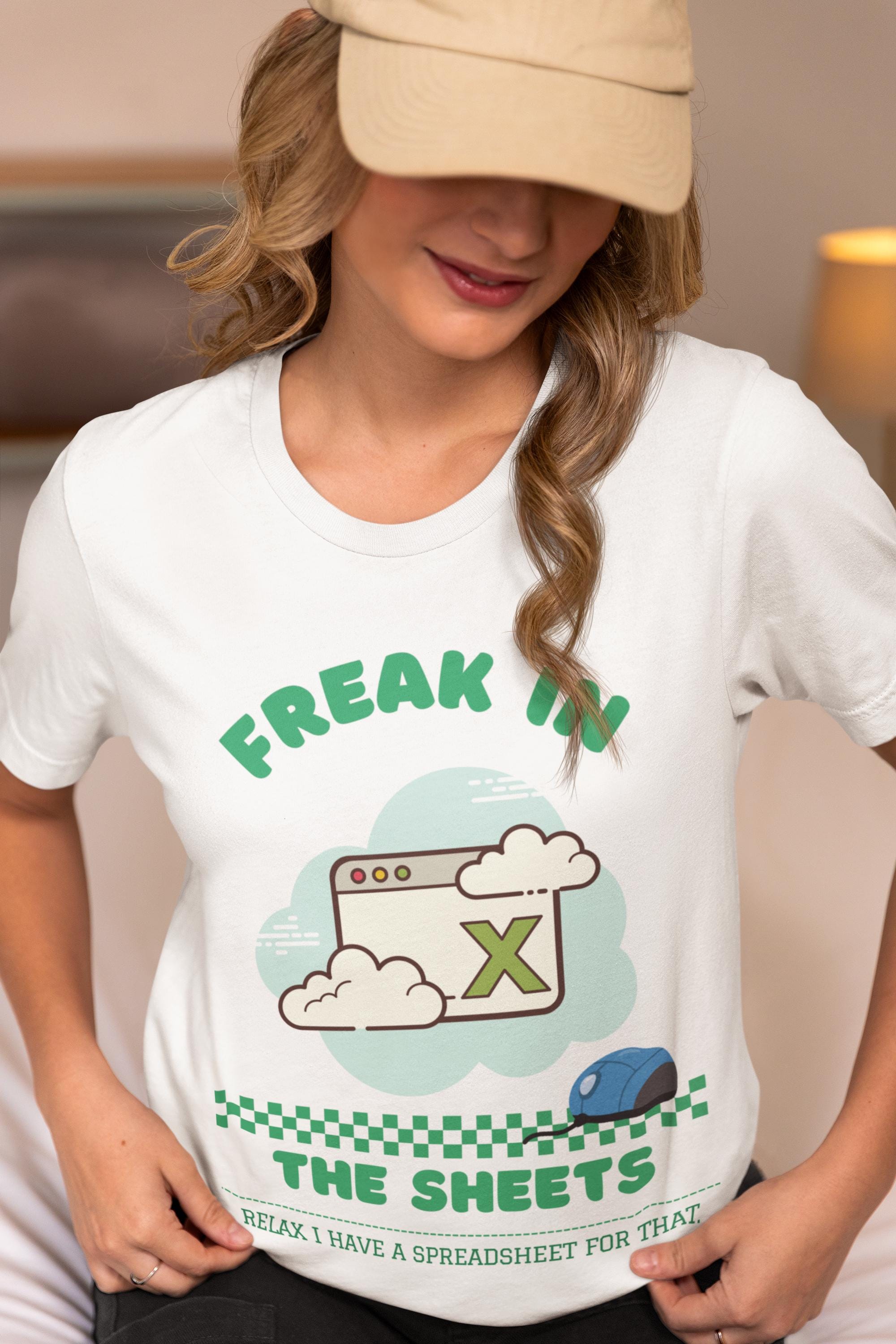 Freak in the Sheets, Excel T-shirt, Accountant Gift, Excel Spreadsheet ...