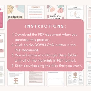 Mental Health Digital Resources Mega Shop Bundle Therapy Worksheets ...
