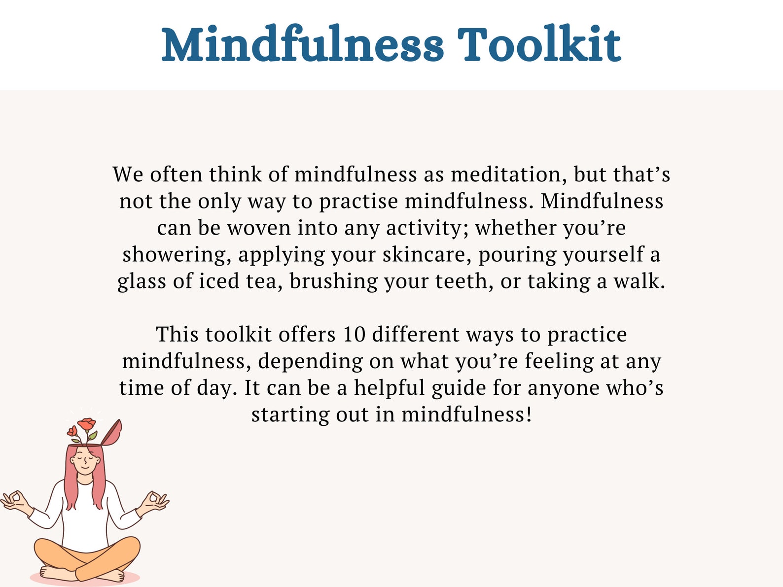 Mindfulness Worksheets for Anxiety Coping Skills Guided Mindfulness ...