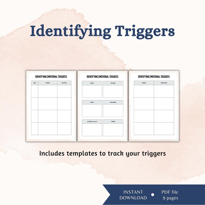 Identifying Trigger Tracker for Emotional Processing Trauma Therapy ...