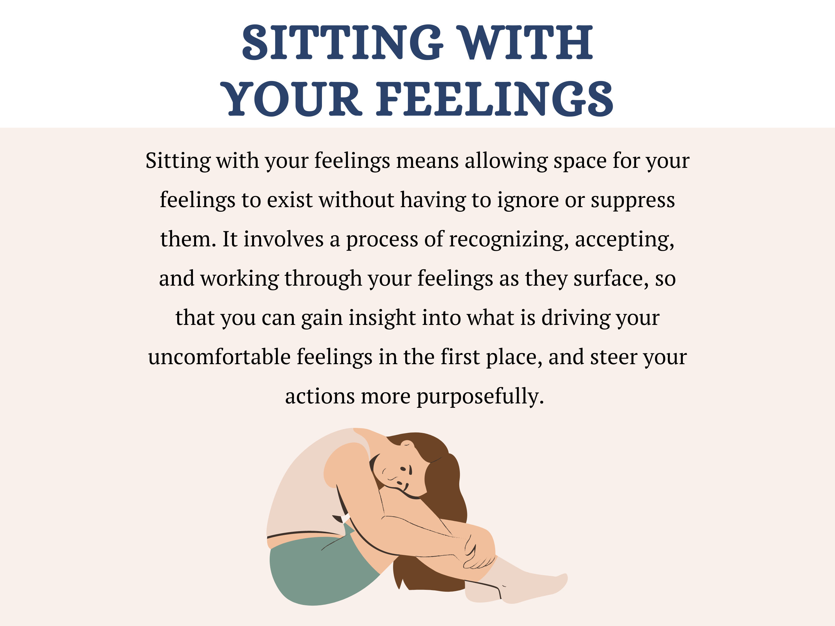 Sitting With Your Feelings Therapeutic Tool for Processing Emotions in ...