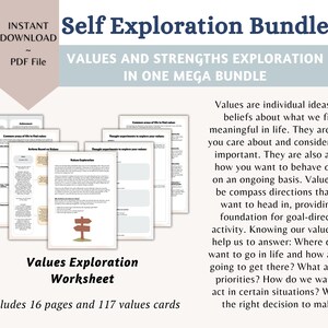 Core Values and Beliefs Self Identity Exploration Values Identification ...