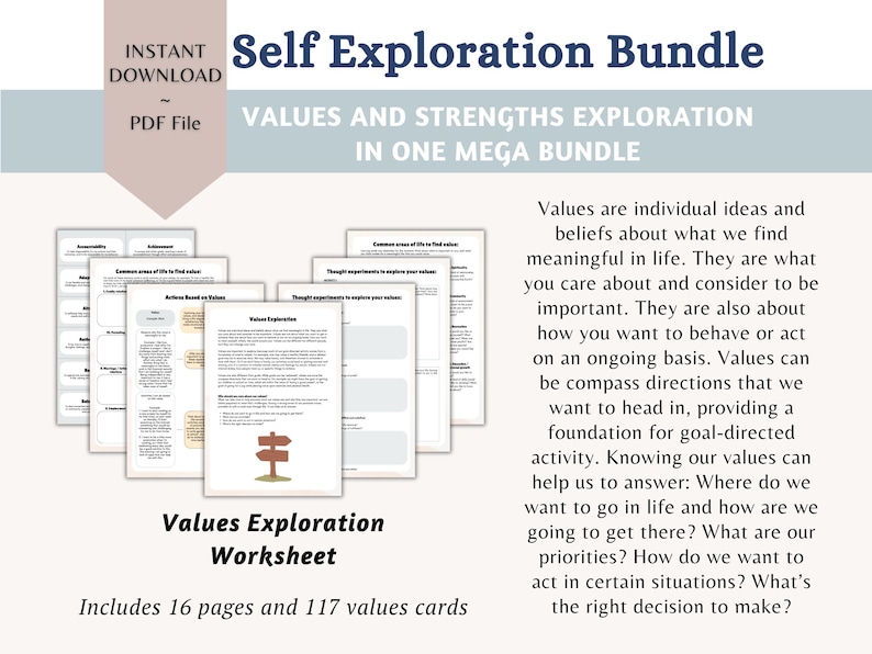 Core Values and Beliefs Self Identity Exploration Values Identification ...