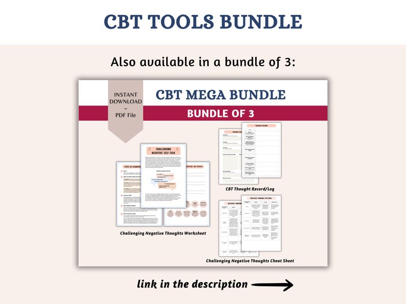 Challenging Unhelpful Thinking Patterns Cognitive Restructuring Tool ...