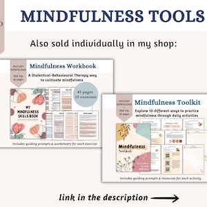 Mindfulness Mega Bundle Mindfulness Toolkit DBT Mindfulness Skills ...