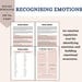 Understanding Emotions Journal Template for Processing Emotion ...