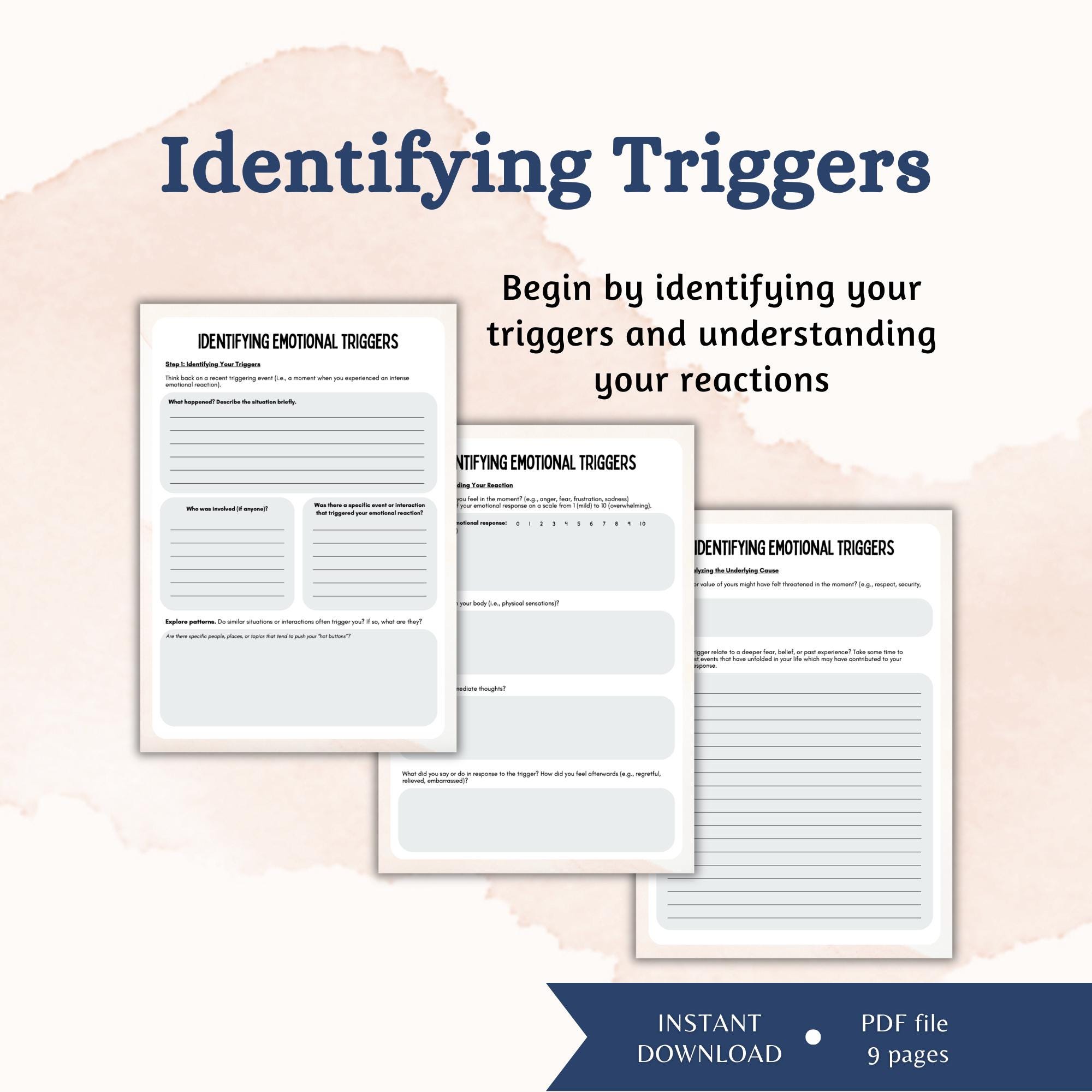 Identifying Trigger Tracker for Emotional Processing Trauma Therapy ...
