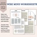 DBT Wise Mind Worksheets Dialectical Behavioral Therapy Wise Mind ...