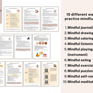Mindfulness Mega Bundle Mindfulness Toolkit DBT Mindfulness Skills ...
