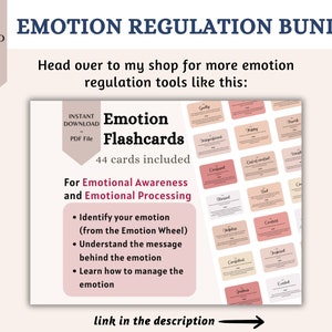 Understanding Emotions Journal Template for Processing Emotion ...