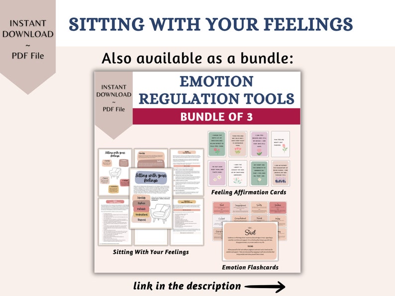 Sitting With Your Feelings Therapeutic Tool for Processing Emotions in ...