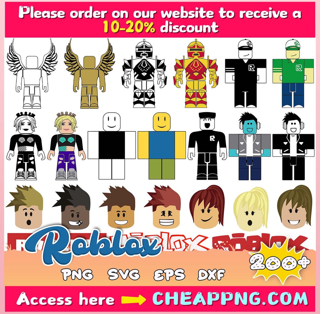 Best Roblox Gaming PNG Clipart Bundle, Roblox Png Clipart Bundle ...