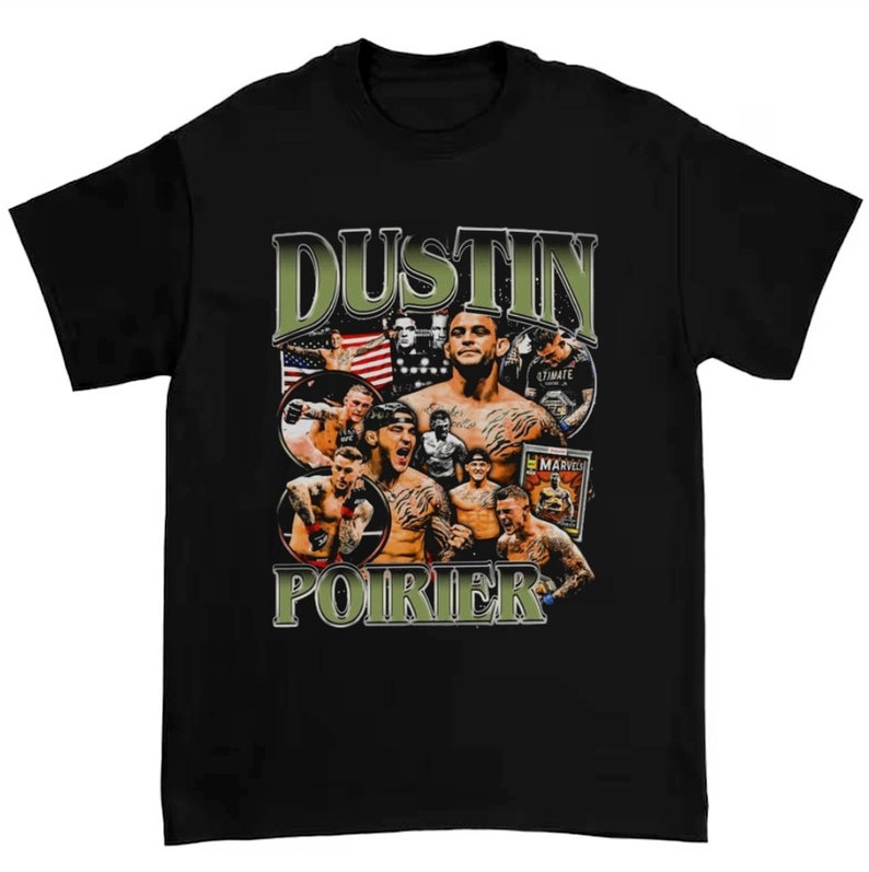 Dustin Poirier T-shirt, Dustin Poirier Sweatshirt, Retro Mixed Martial ...
