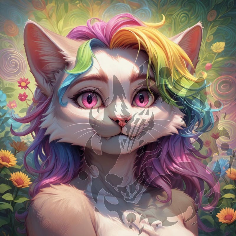 Cat Girl Pfp - Etsy