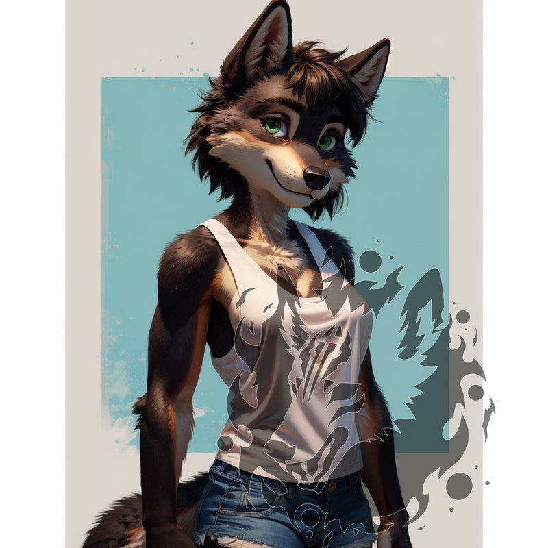Anthro Female Fox - Etsy