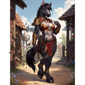 Furry Female Horse Girls - Etsy