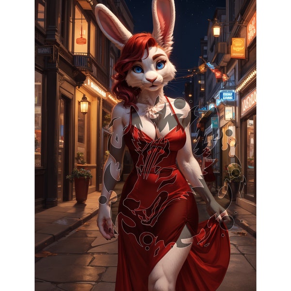 Furry Dress - Etsy UK