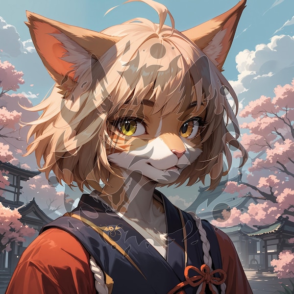 Cat Girl Pfp - Etsy