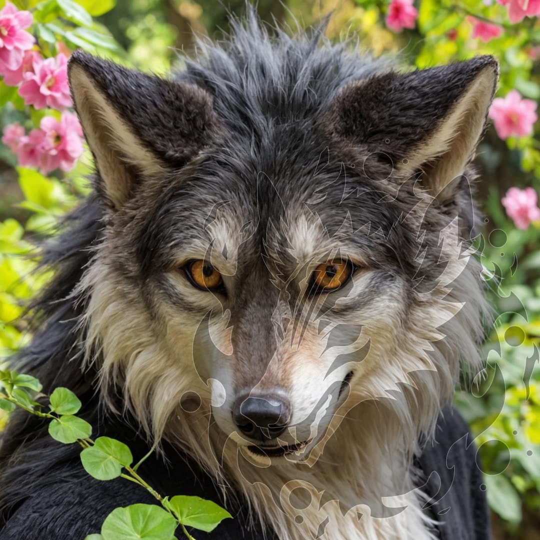 Anthro Wolf Image - Digital Download HD Image - Unique Concept Art ...