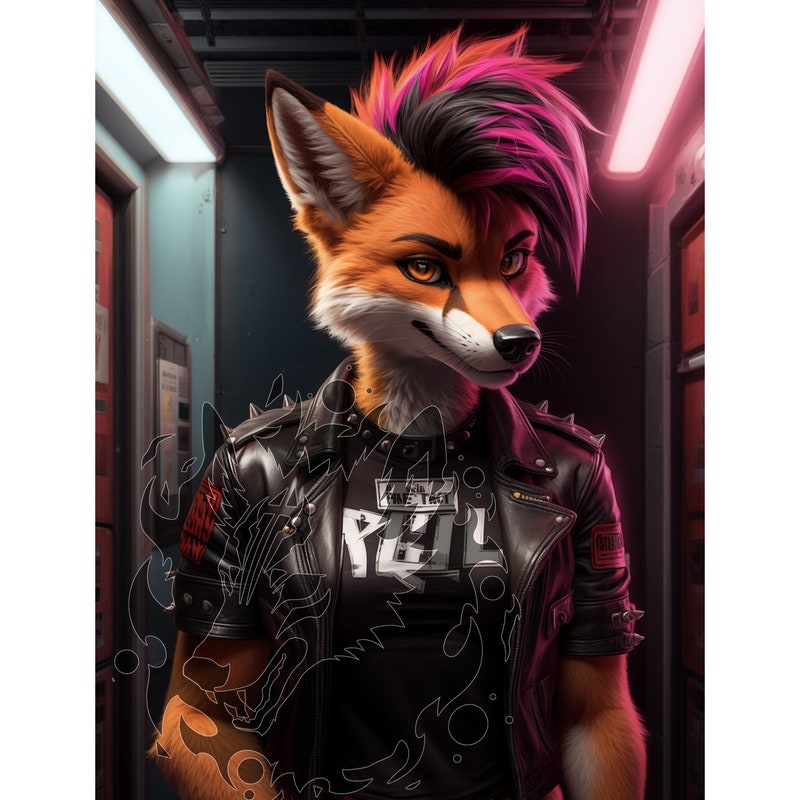 Anthro Female Fox - Etsy