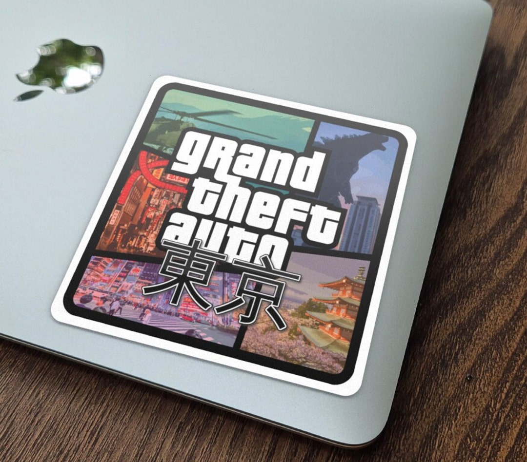 Tokyo, Japan Satire GTA Suburban Neighborhood Decals IRL GTA 6 Godzilla ...