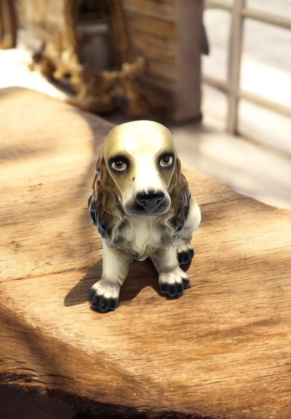 Cocker Spaniel Dog Statue Vintage Ceramic Zoomorphic Statue 1960 - Etsy