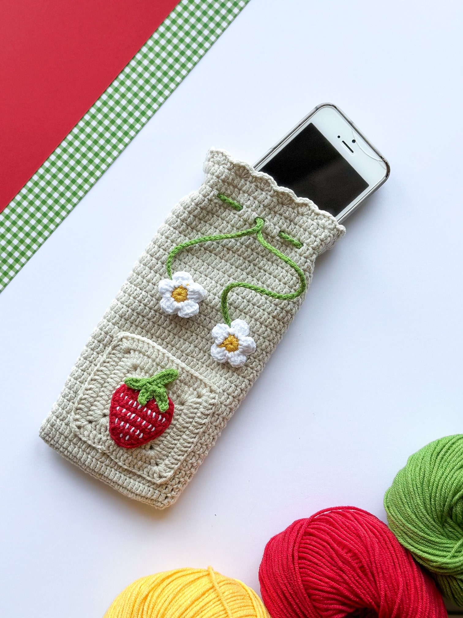 All Set Gift Box for Her, Strawberry Designed Gift, Handmade Gift Set ...