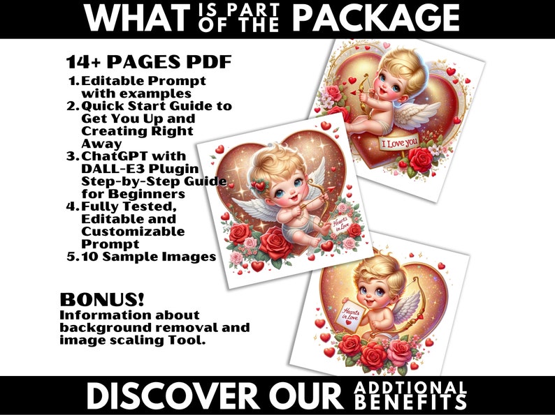 Dalle AI Image Prompt, Valentines Cupid Prompts, Chatgpt AI Art Prompt ...