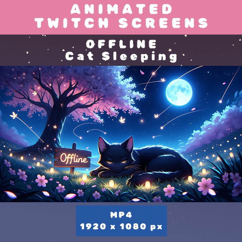 Twitch Offline Wallpaper - Etsy