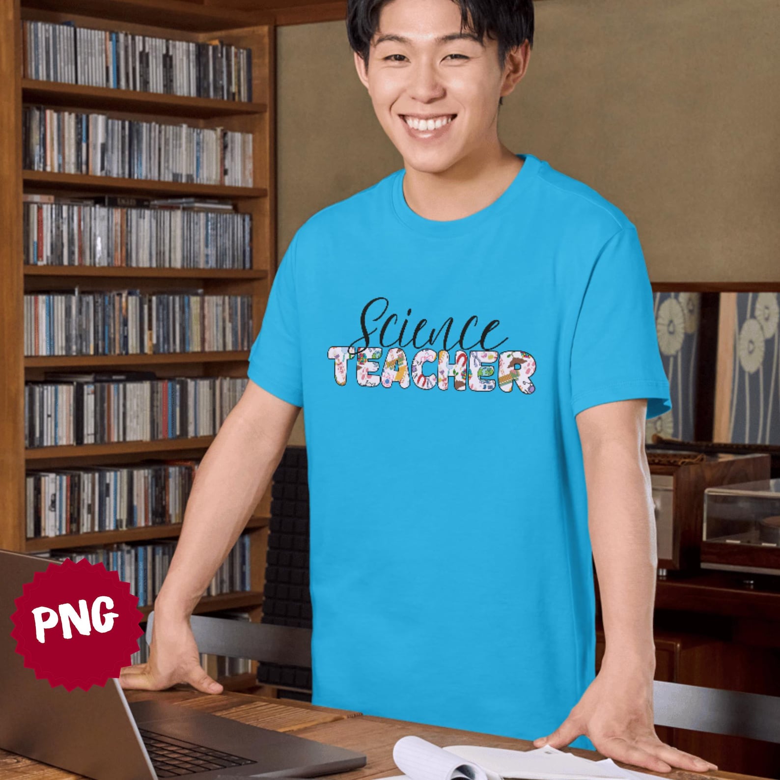 Science Teacher PNG, Black and White Science Teacher Appreciation ...