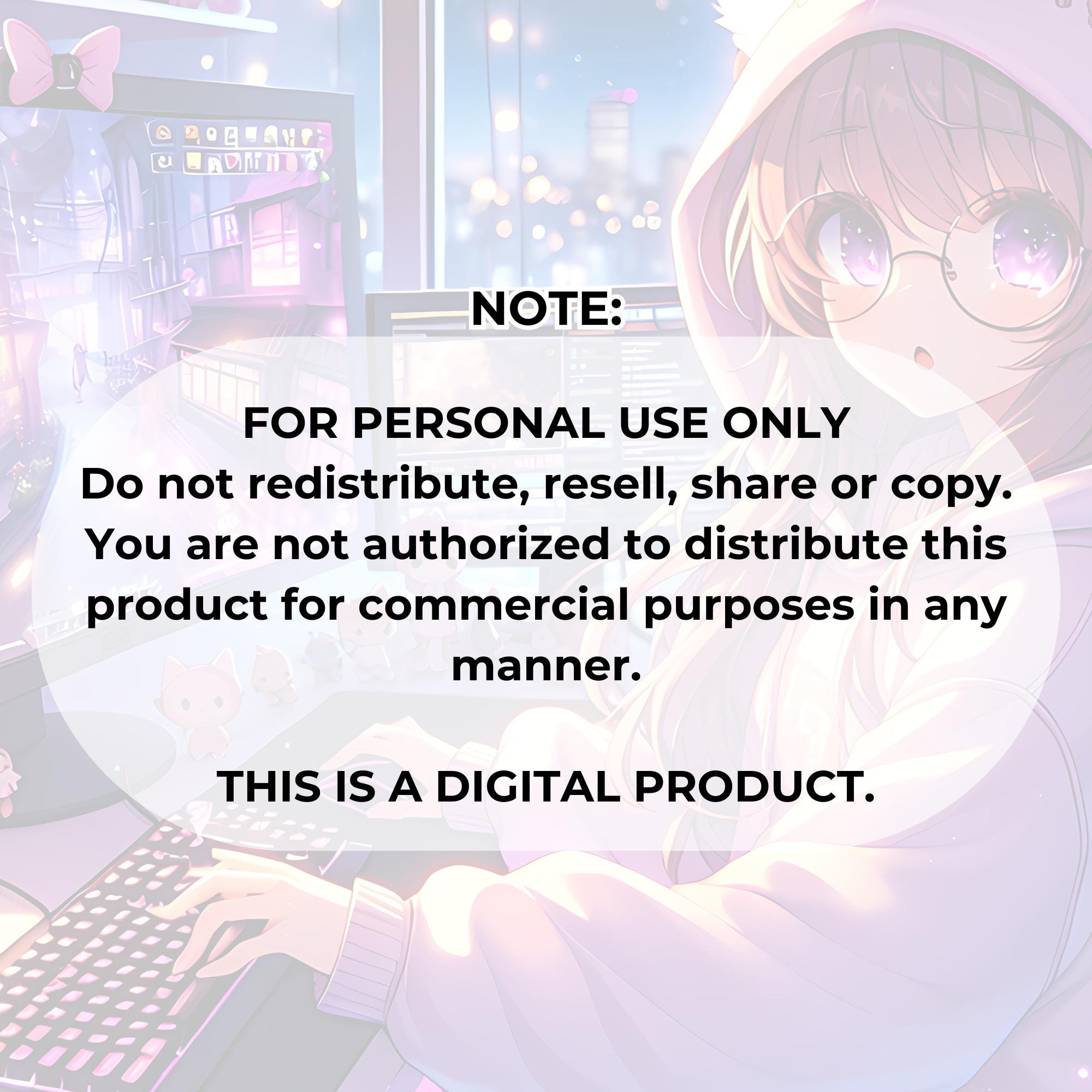 Gamer Girl Twitch Screens: Starting Soon, BRB, Offline (PNG Digital ...